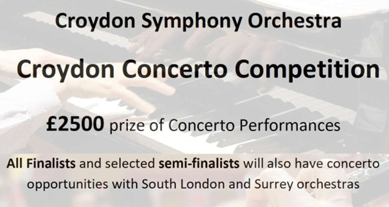 Concerto Competition, Deadline for Applications 2nd of February - The ...